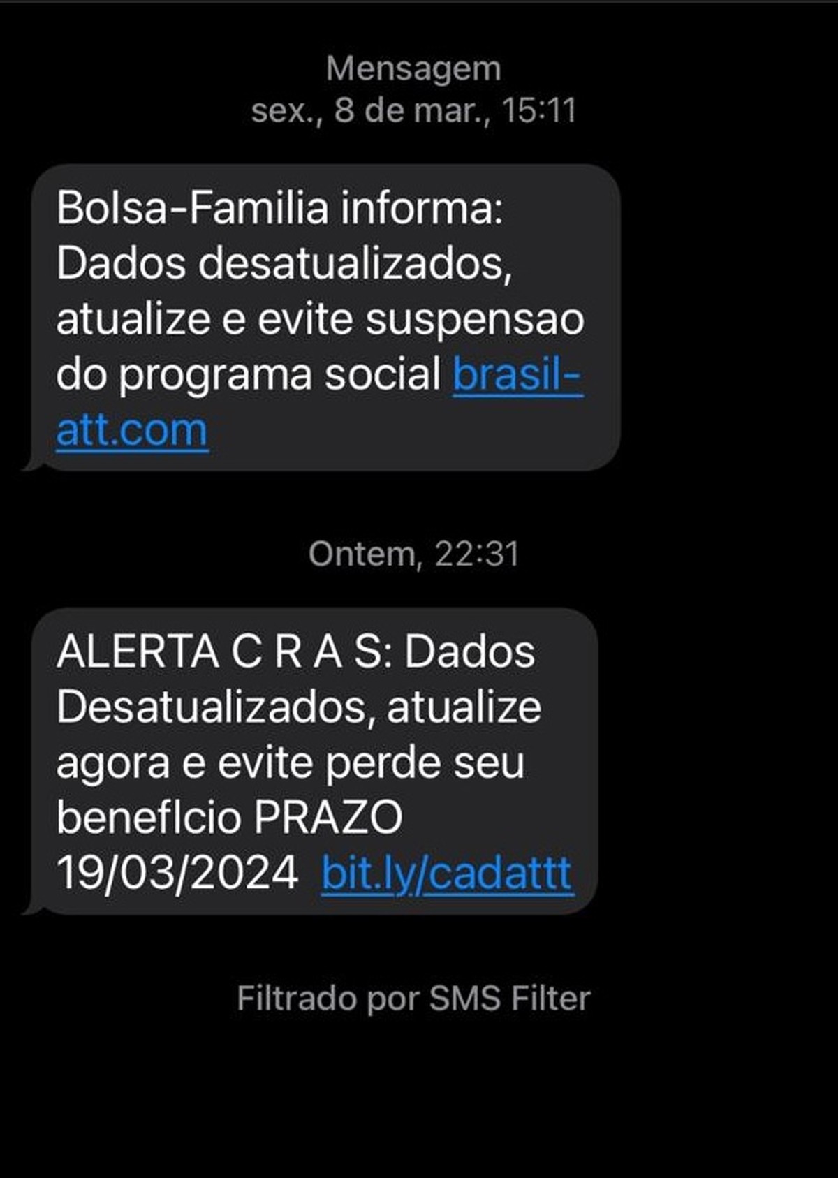 Golpe envia falso SMS com mensagem do Bolsa Família em Manaus | Amazonas | G1