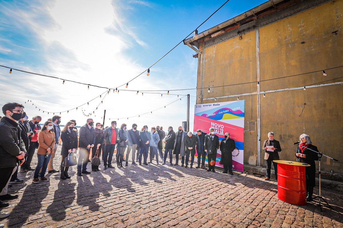 Revitalização do Muro da Mauá em Porto Alegre deve começar até o fim do ...