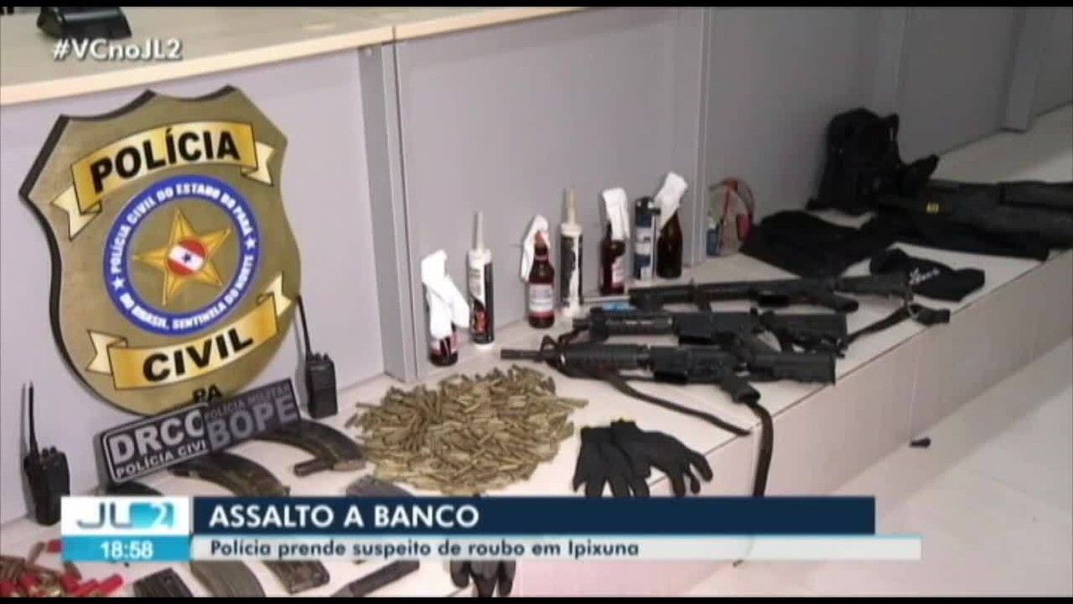 Polícia Prende Suspeito De Integrar Quadrilha Especializada Em Assalto