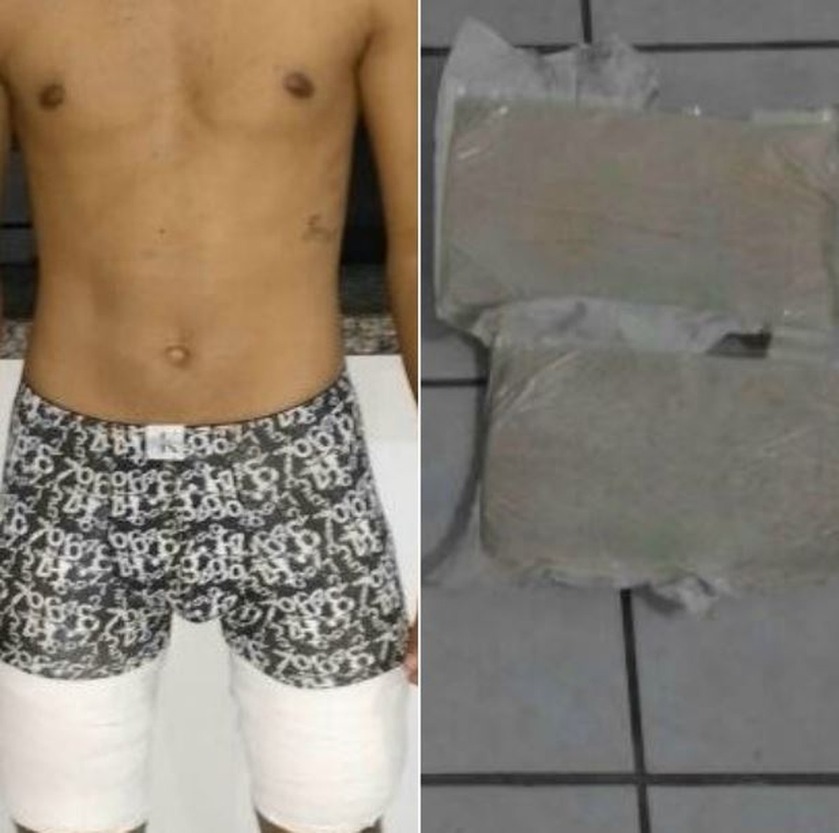 Jovem de 23 anos é preso ao tentar embarcar com 3 quilos de cocaína ...