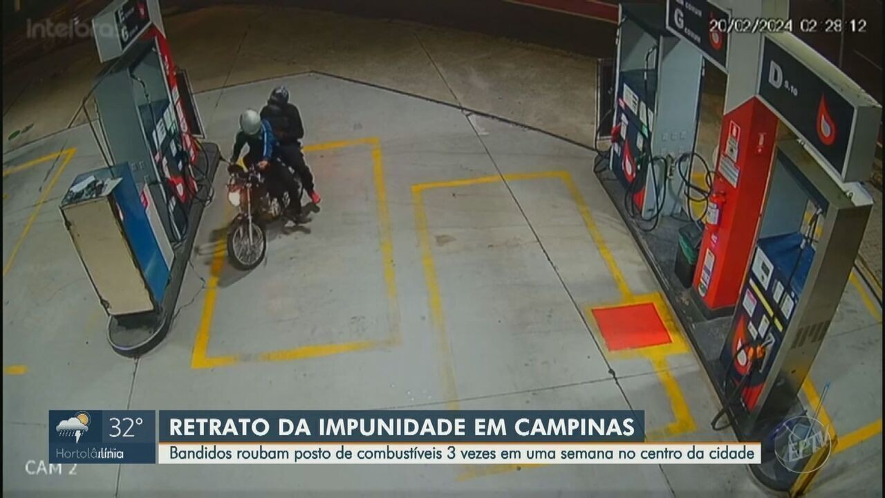 VÍDEO: posto de combustíveis é assaltado três vezes em uma semana em ...