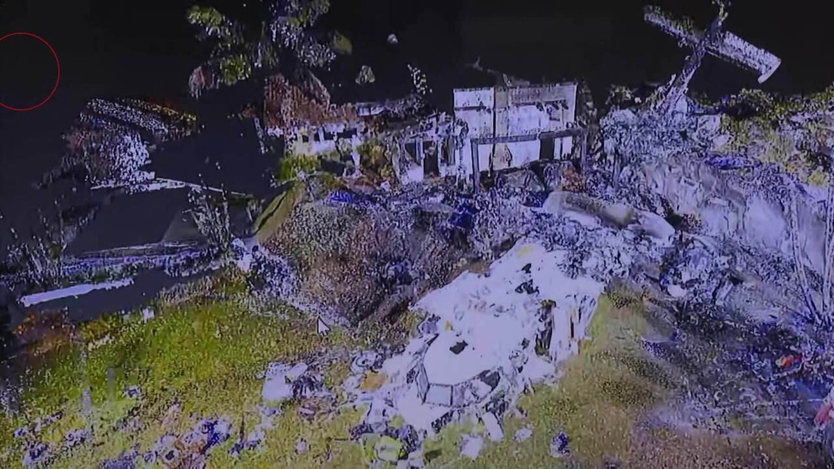 Imagens inéditas em 3D feitas pela PF mostram escombros de avião da ...