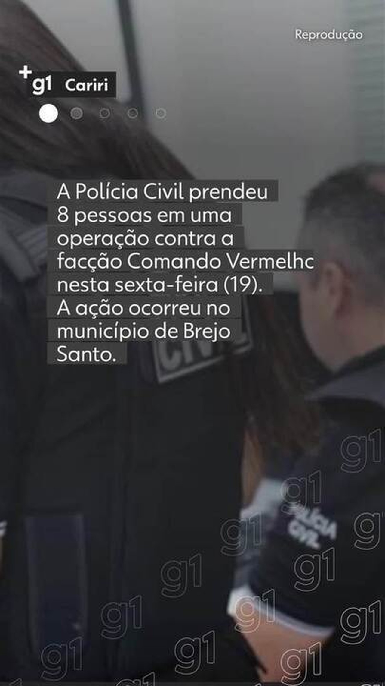 Oito suspeitos são presos em operação contra facção criminosa | G1