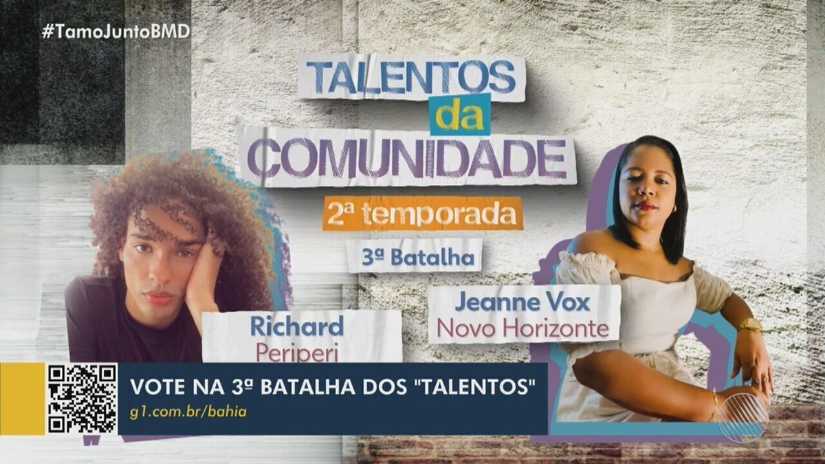 Conheça Jeanne Vox e Richard, artistas da 3ª batalha do Talentos da ...