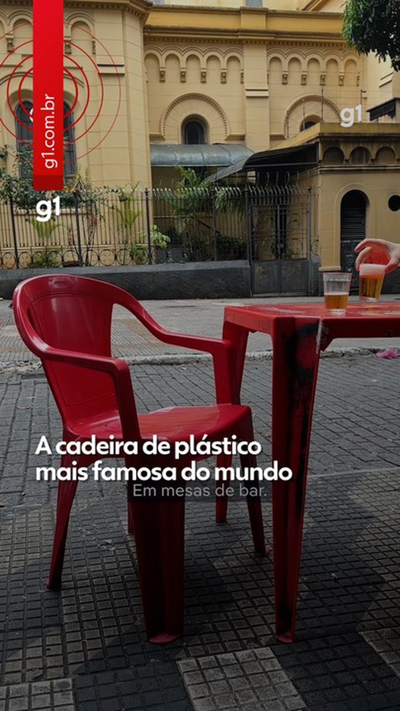 A cadeira de plástico mais famosa do mundo | G1