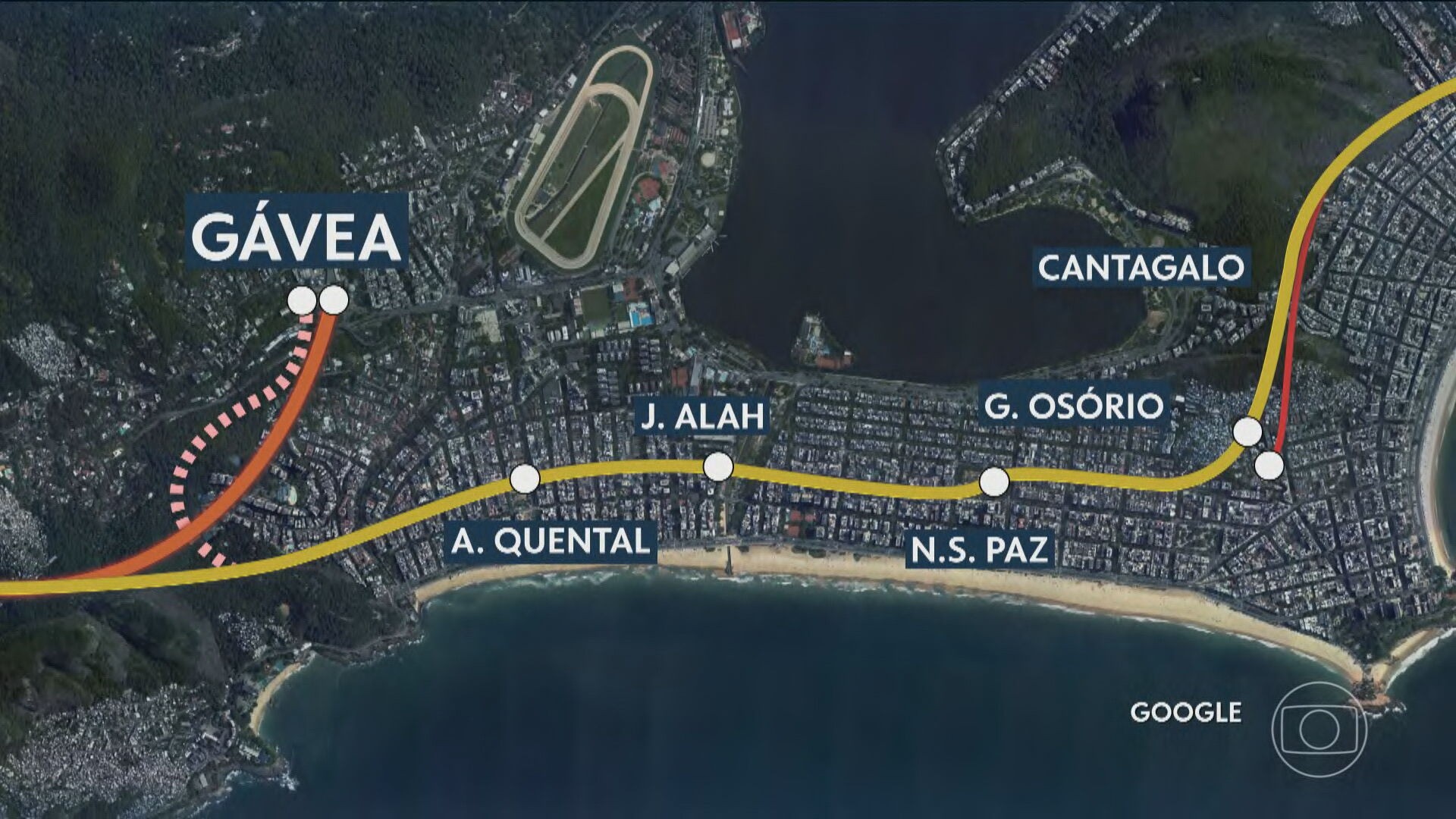 TCE aprova retomada de obras do metrô da Gávea | Rio de Janeiro | G1