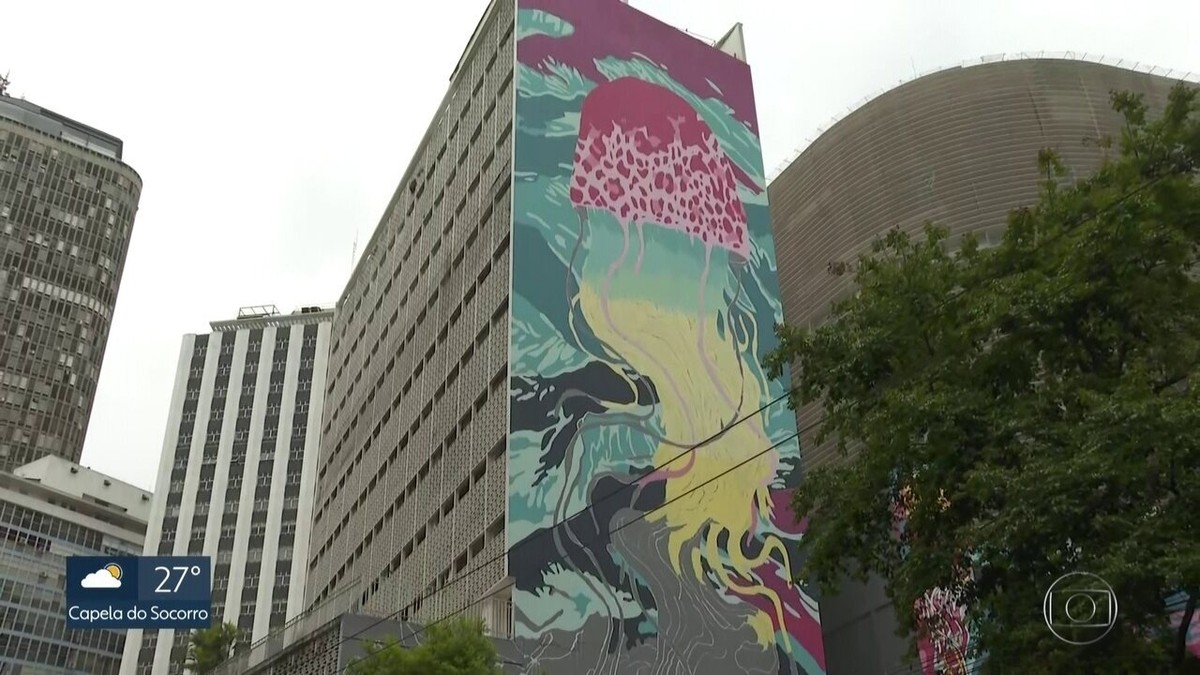 Justiça suspende pintura de grafite gigante em prédio tombado no Centro ...