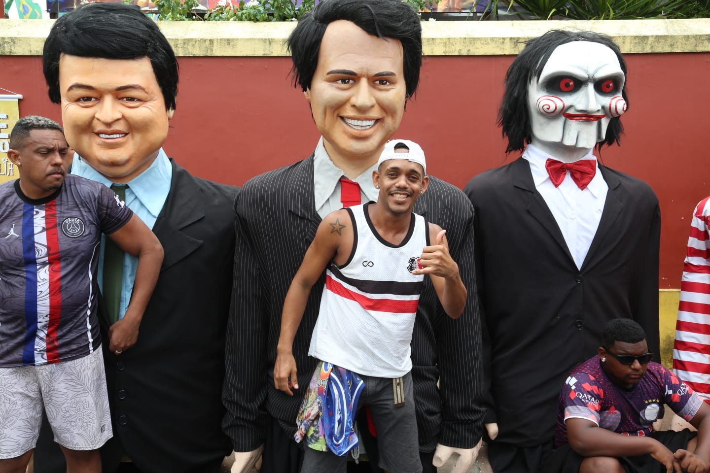 Confira o desfile dos bonecos gigantes de Olinda nesta segunda; FOTOS | G1