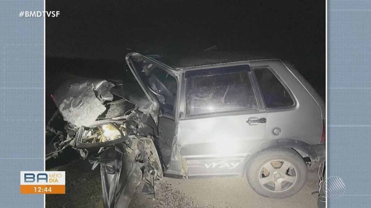 Homem morre após batida entre carros no norte da Bahia; suspeita é de que um dos veículos ...