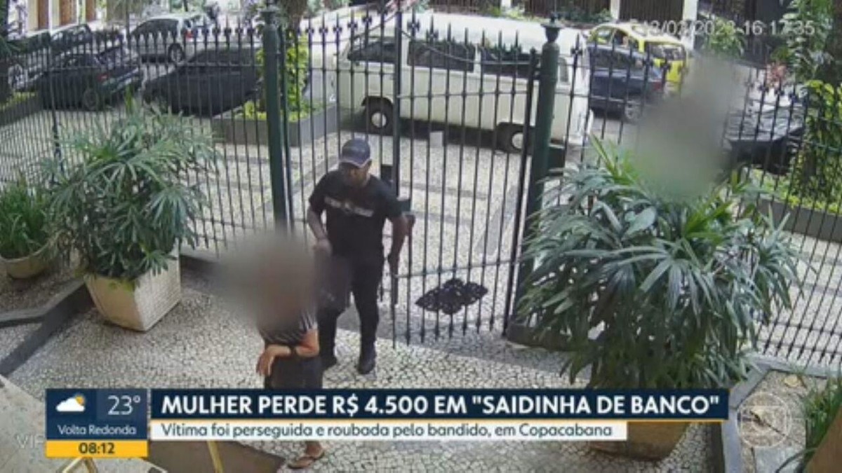 Idosa é Vítima De Saidinha De Banco Dentro De Prédio Em Copacabana