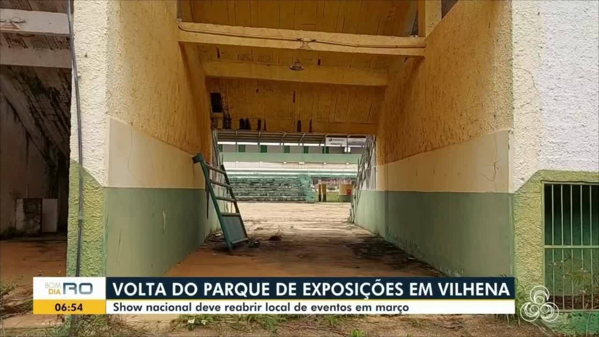 Parque de Exposição de Vilhena, RO, passa por revitalização e deve ...