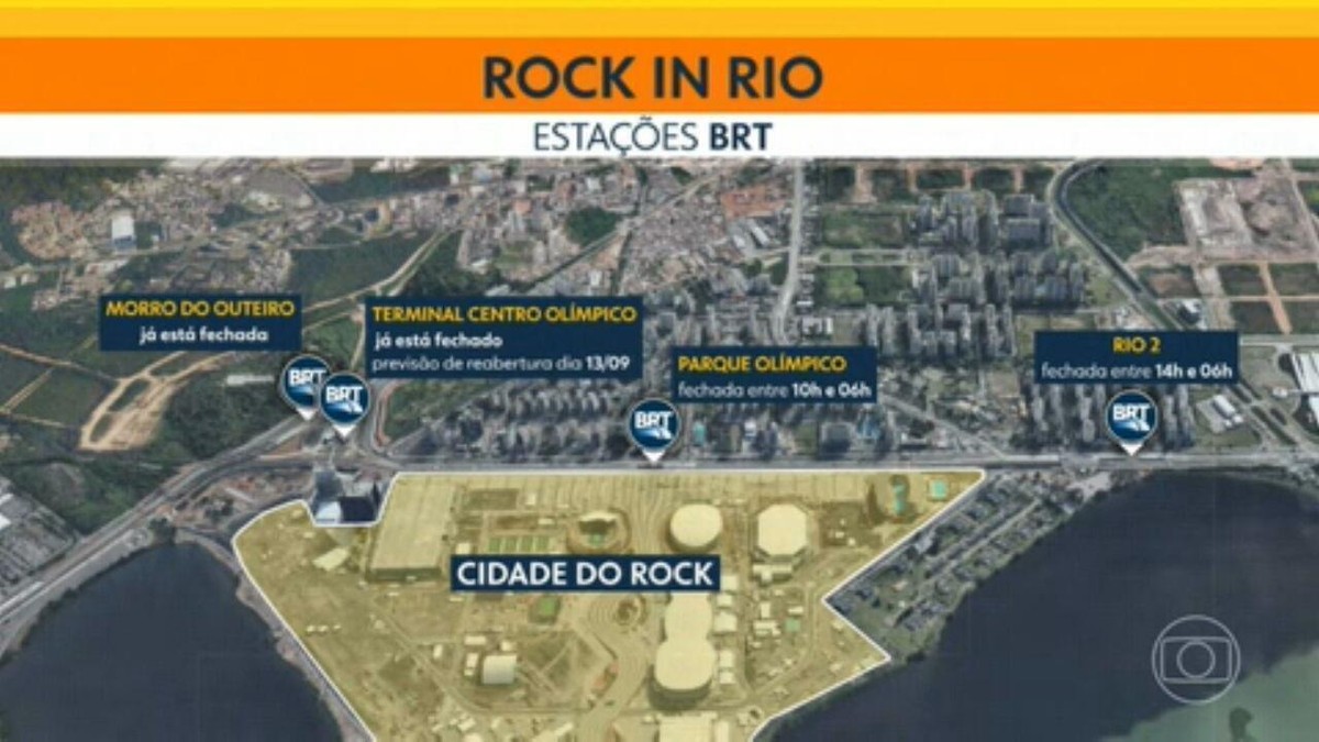 ‘A melhor forma de chegar na Cidade do Rock é o Rock Express’, diz ...