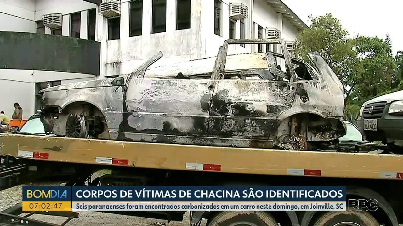 Paranaenses vítimas de chacina em SC são identificados, confirma ...