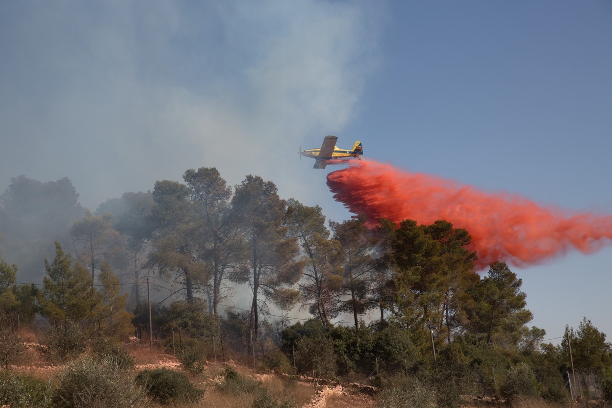 Incêndios de Israel se propagam para colônias da Cisjordânia | Mundo | G1