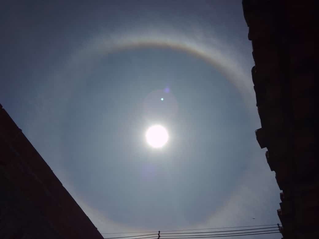 Halo solar: 'anel' que se forma ao redor do sol chama a atenção em ...