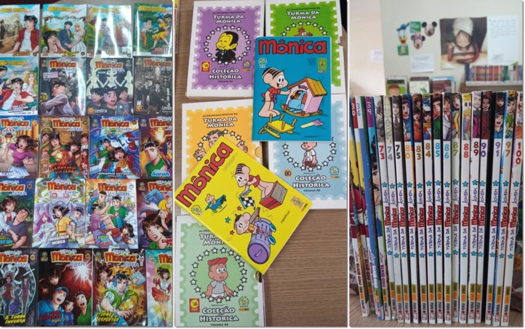 Biblioteca do ‘bairro do Limoeiro da vida real’ ganha gibis da Turma da ...