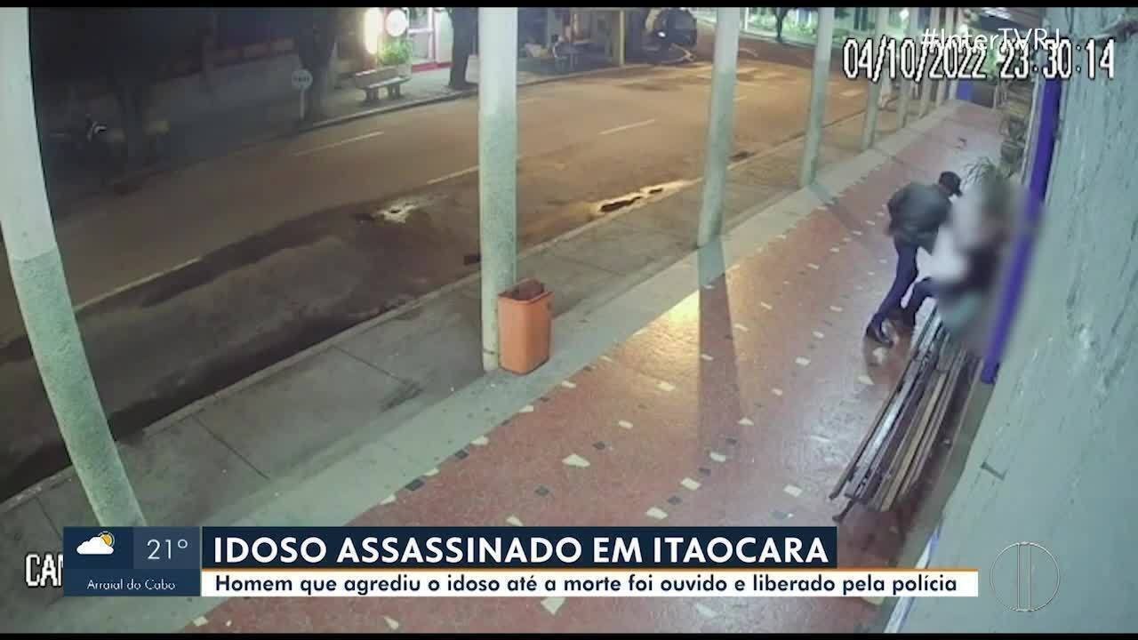 Idoso é espancado até a morte em rodoviária de Itaocara; Vídeo mostra ...