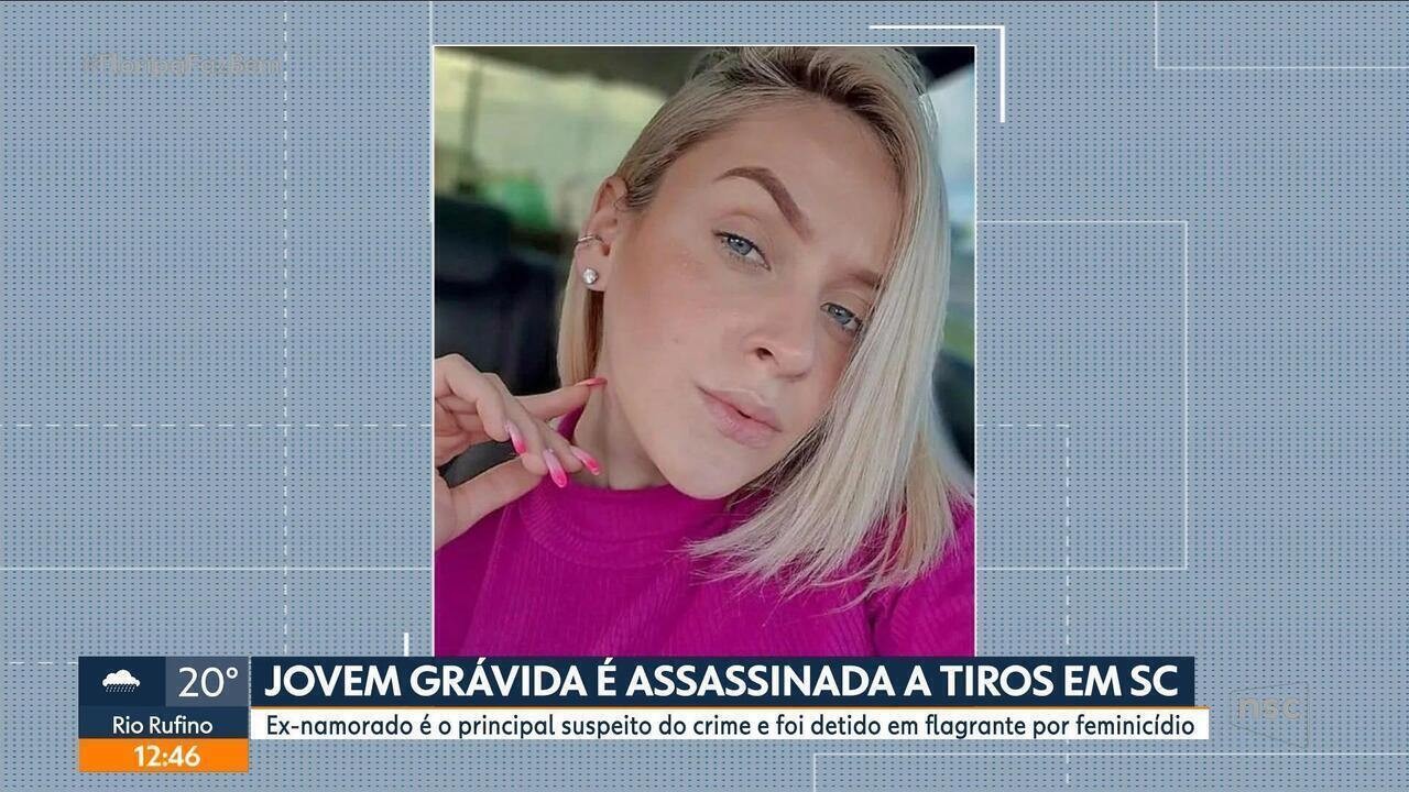 Jovem grávida é assassinada a tiros um dia antes do aniversário em SC ...