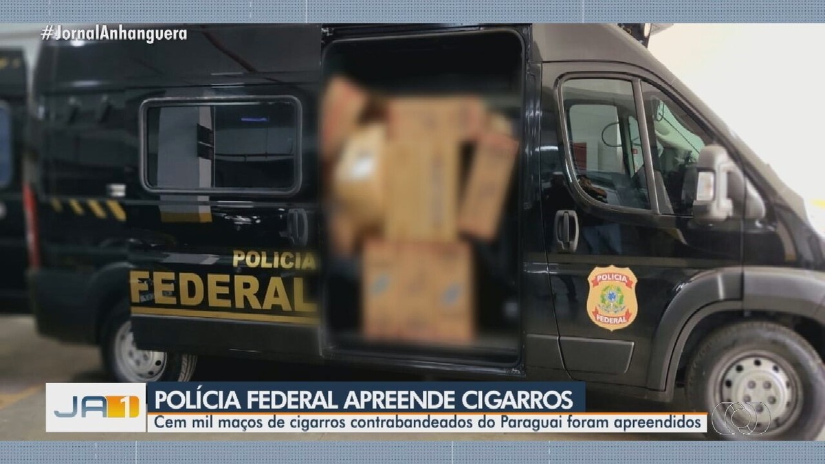 Polícia Federal Apreende Mais De 100 Mil Maços De Cigarros
