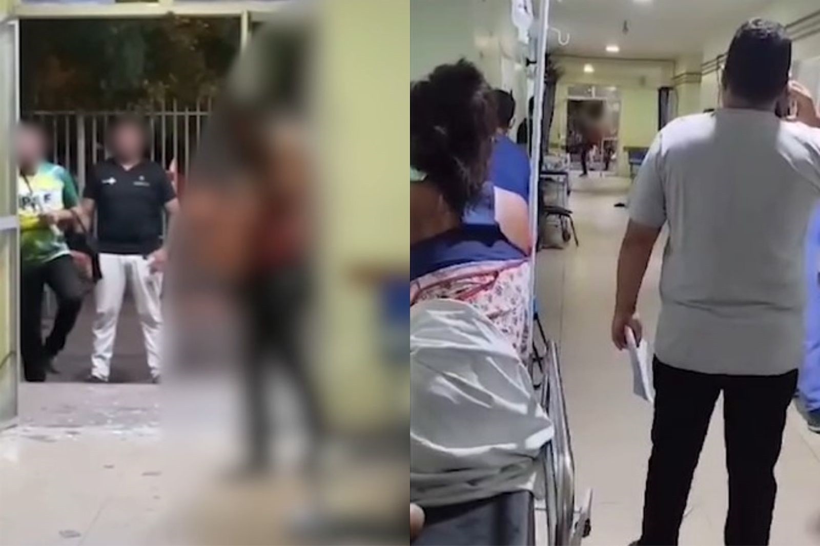 Vídeo: vigilante esfaqueado agride médico e técnica de enfermagem e ...