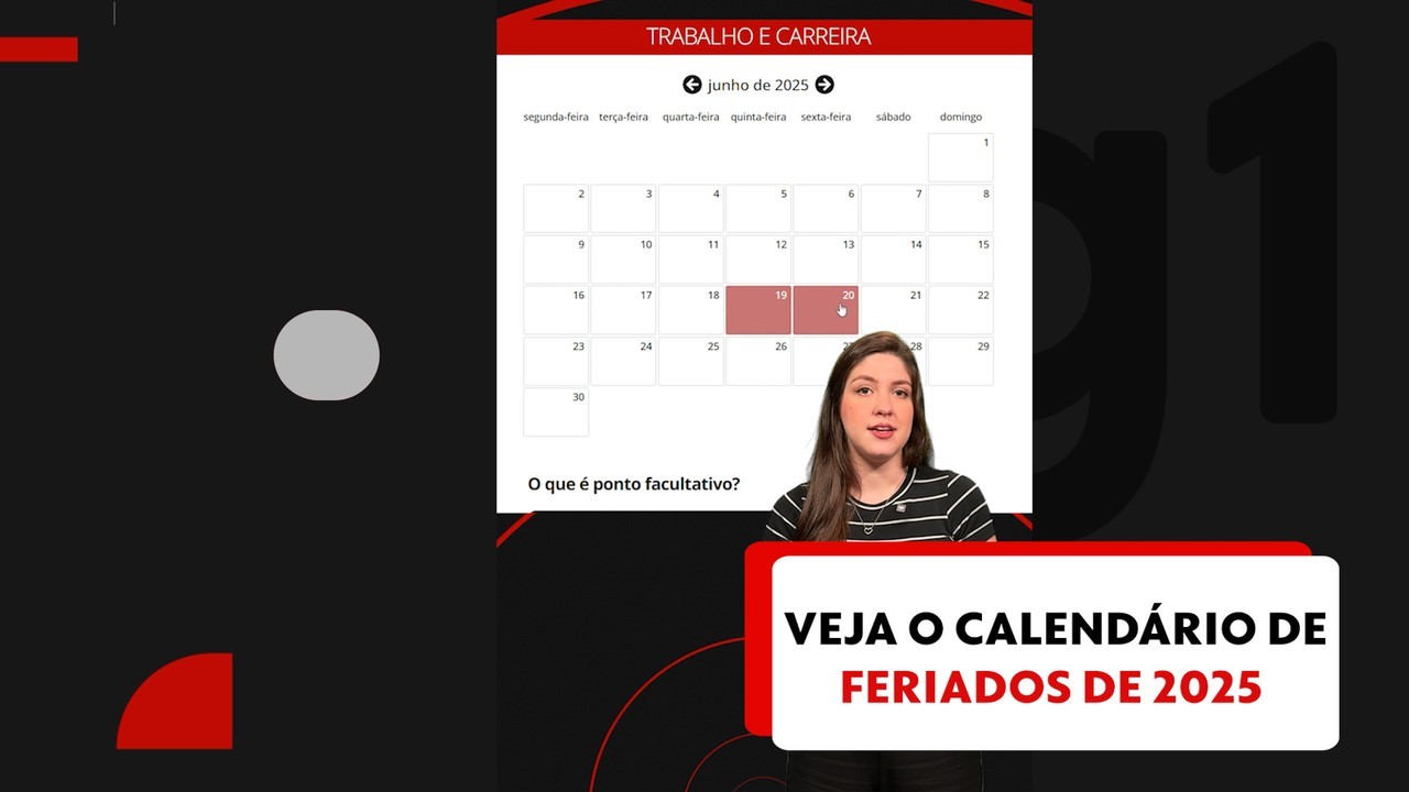 Tem feriado em junho? Veja o calendário oficial | G1