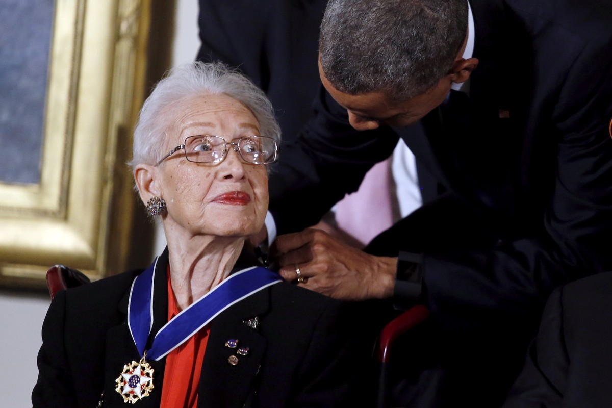 Katherine Johnson, matemática negra que ajudou a Nasa a ir para a Lua ...