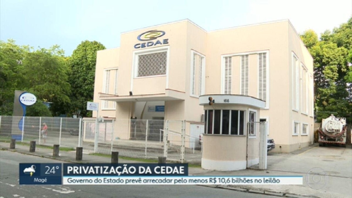Governo do RJ lança edital de privatização da Cedae | Rio de Janeiro | G1