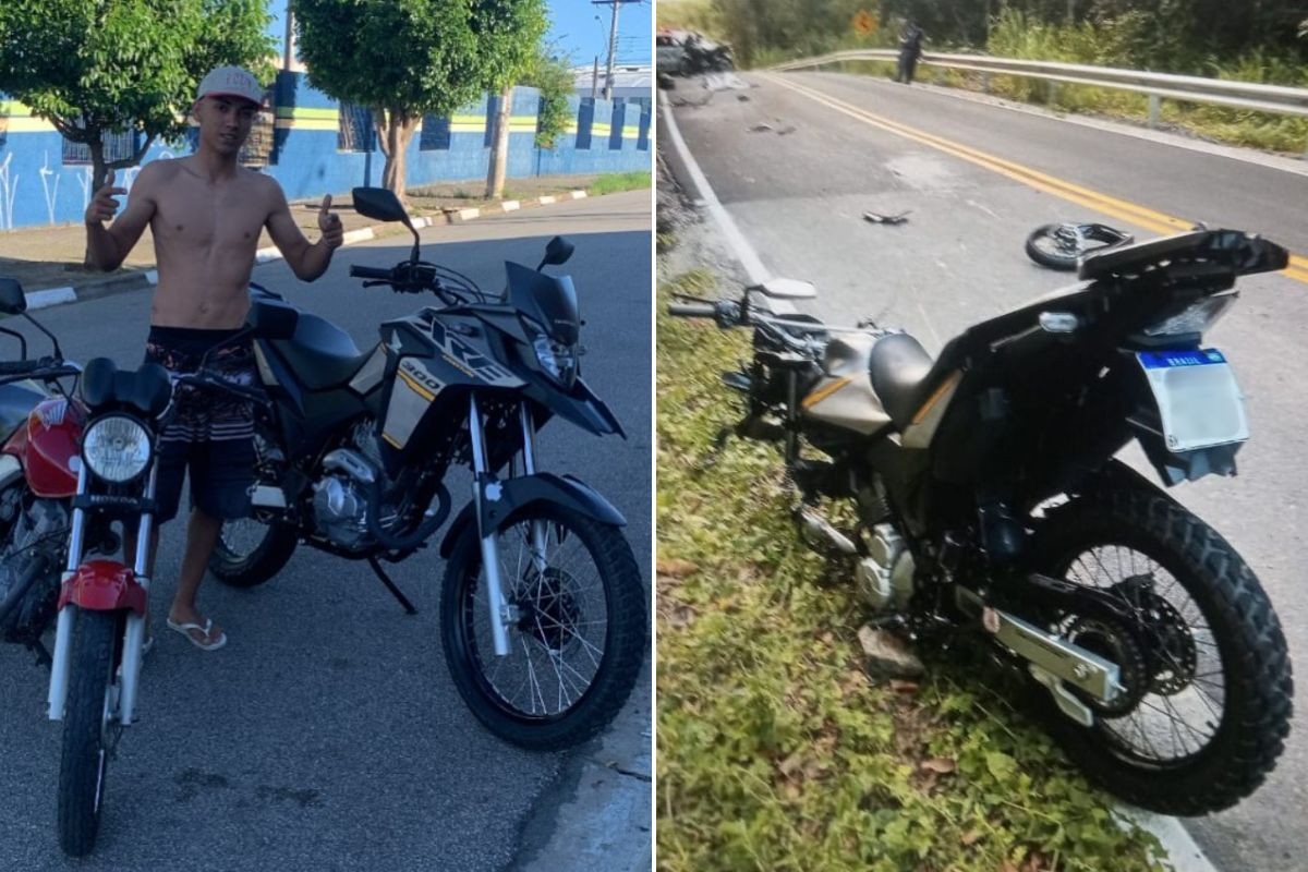 Motociclista de 19 anos morre após colisão frontal com motorista sem CNH no litoral de SP ...