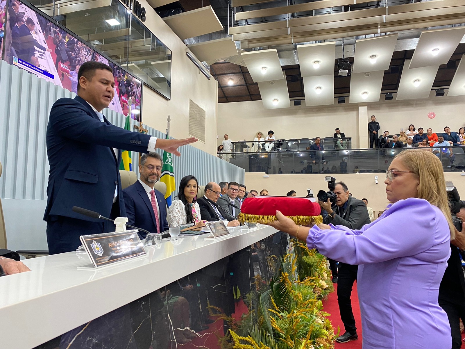 FOTOS: veja como foi a posse de Clécio Luís e Teles Júnior no Amapá ...