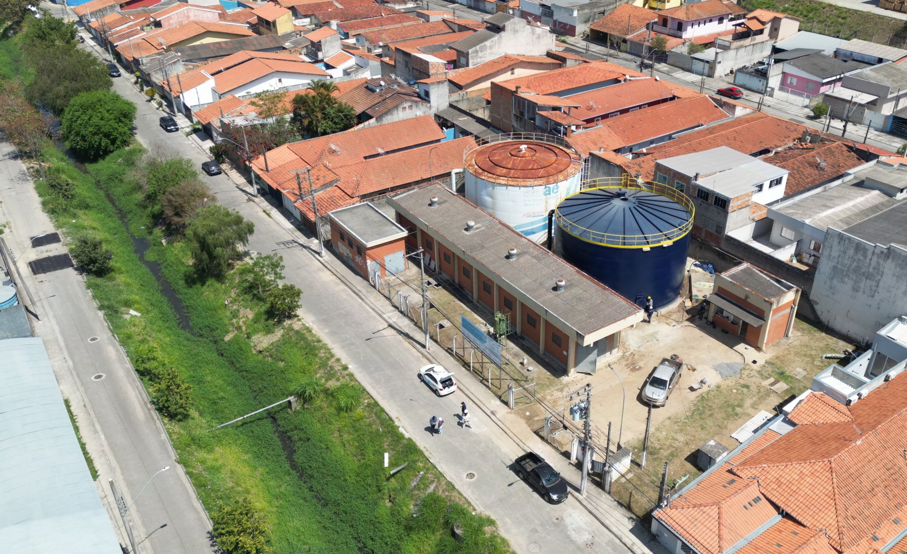SAAE Jacareí conclui duplicação do reservatório Diogo Fontes | G1