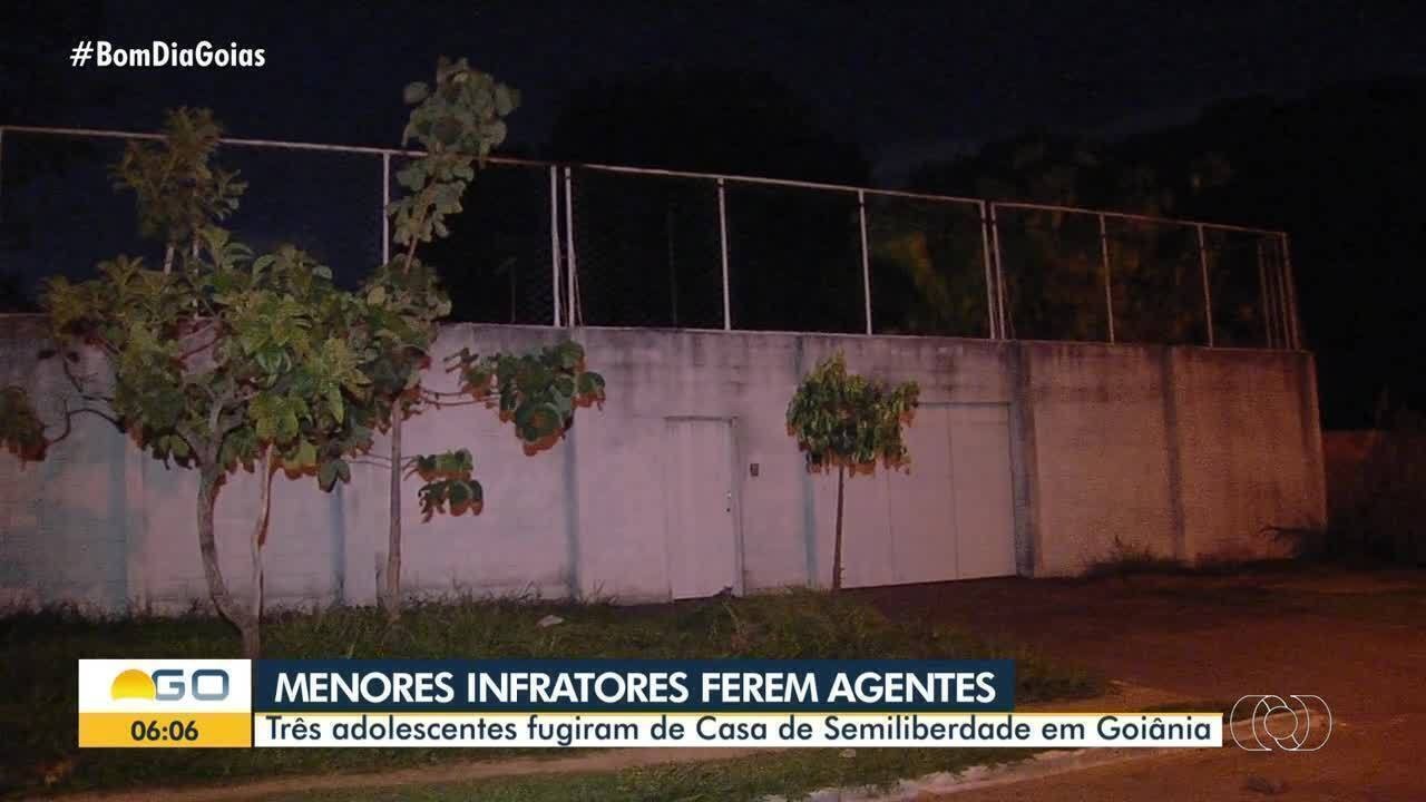Três adolescentes fogem de casa para menores infratores e ferem dois ...