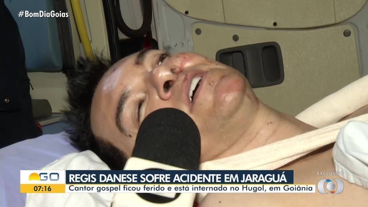 Cantor Regis Danese foi socorrido por médico que passava por rodovia no momento do acidente, diz ...