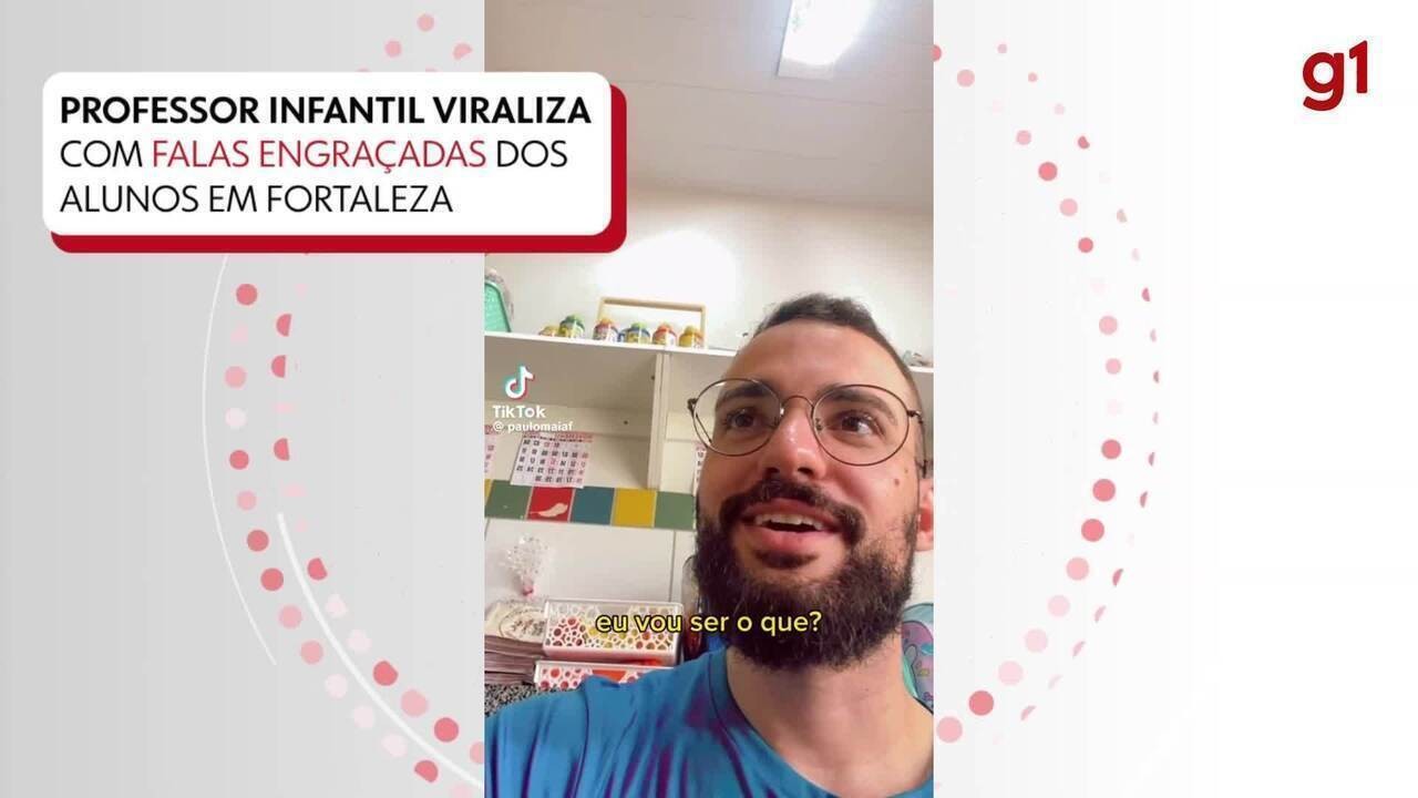 Professor infantil viraliza ao mostrar interações inusitadas com alunos ...