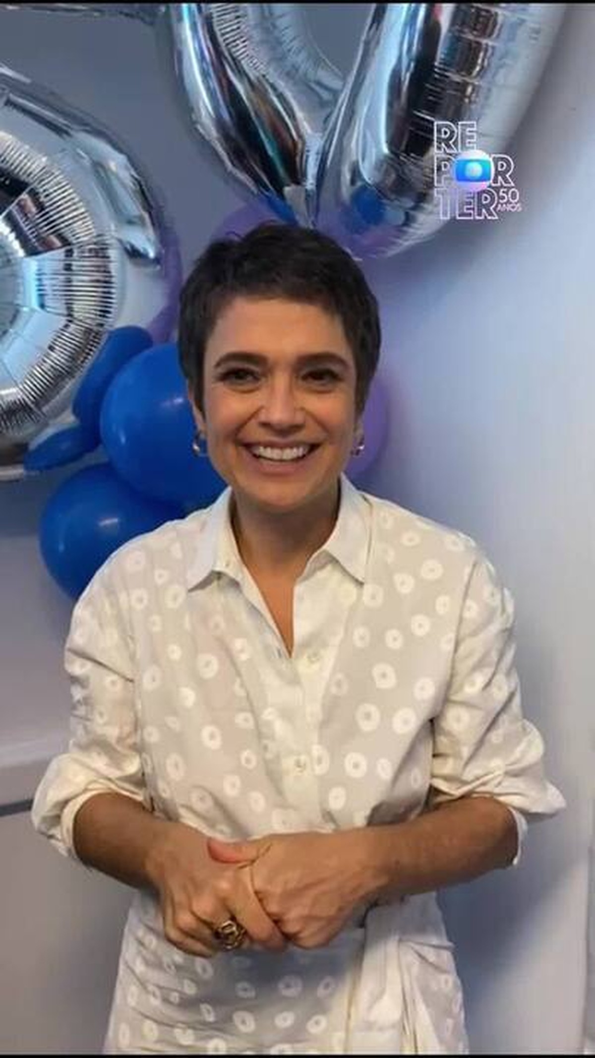 Globo Repórter 50 anos: Sandra Annenberg e equipe celebram data na ...