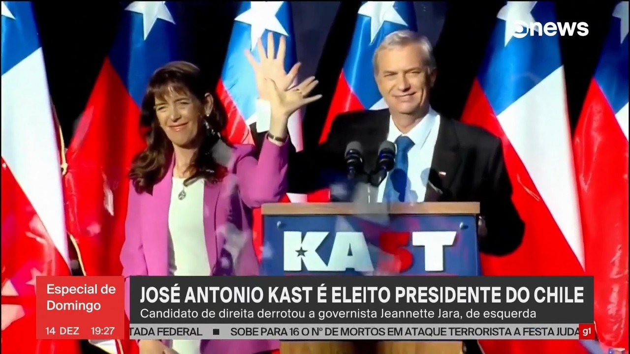 José Antonio Kast é eleito presidente do Chile | G1
