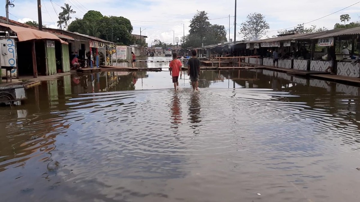 Mais de 107 mil pessoas são afetadas pela cheia dos rios no AM ...