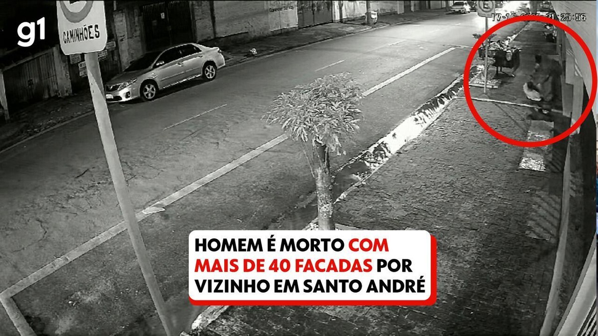 Homem é morto pelo vizinho com mais de 40 facadas em Santo André, no ...