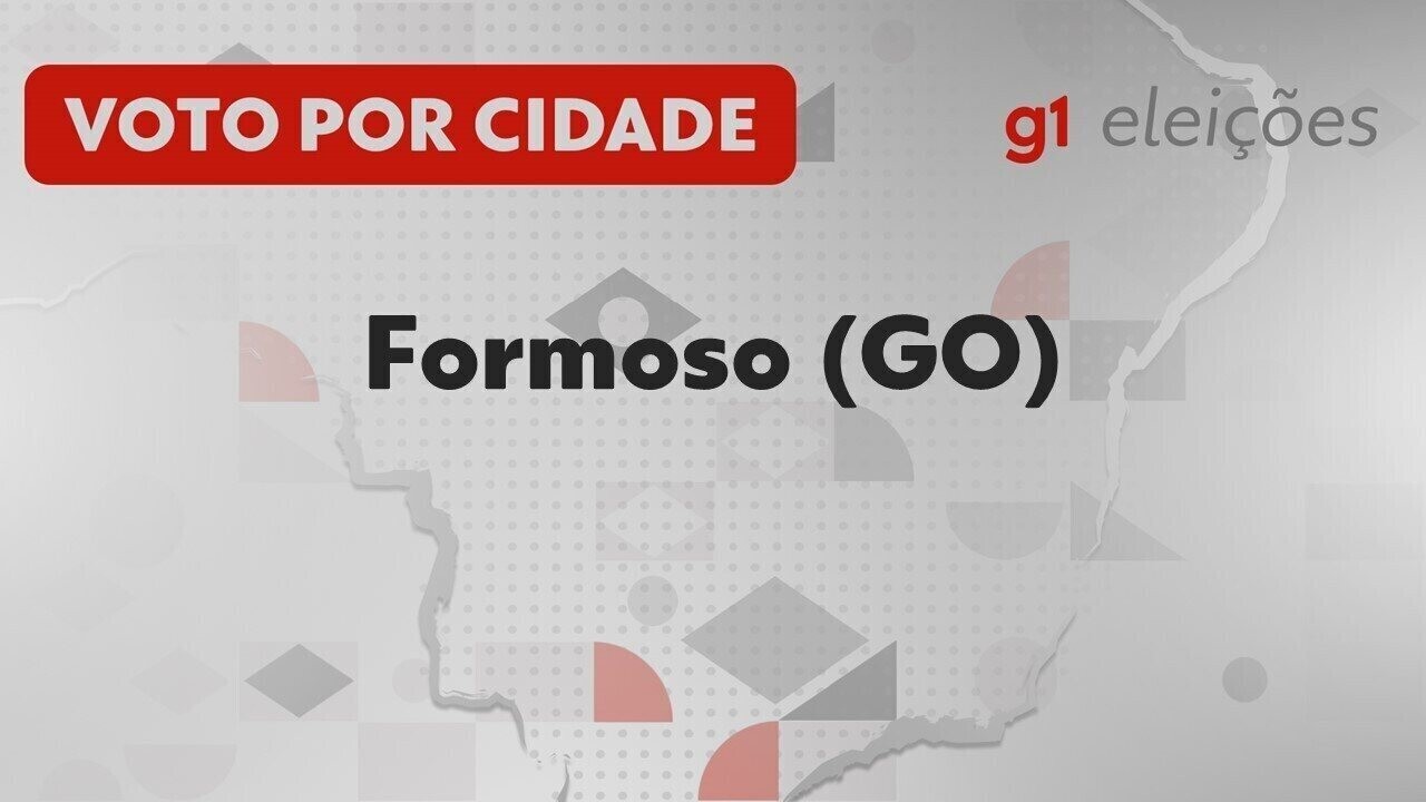 Eleições em Formoso (GO): Veja como foi a votação no 1º turno | G1