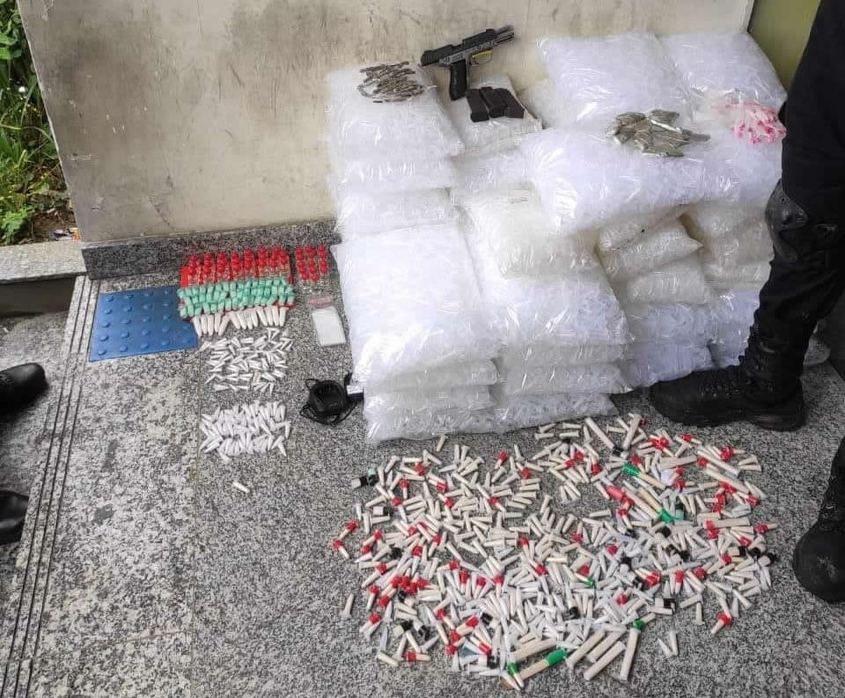 Homem é preso por tráfico de drogas após tiroteio em Angra dos Reis | Sul do Rio e Costa Verde | G1