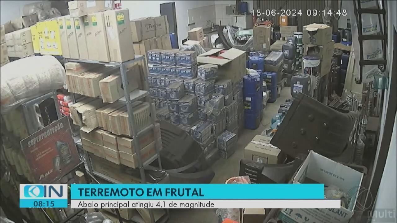 Tremor de terra de magnitude 2.1 é registrado em Frutal | G1