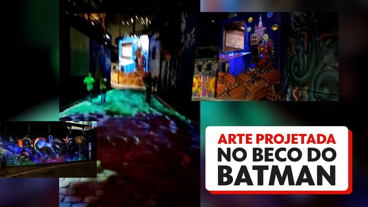Beco do Batman, na Vila Madalena em SP, recebe 5º Festival de Luzes ...