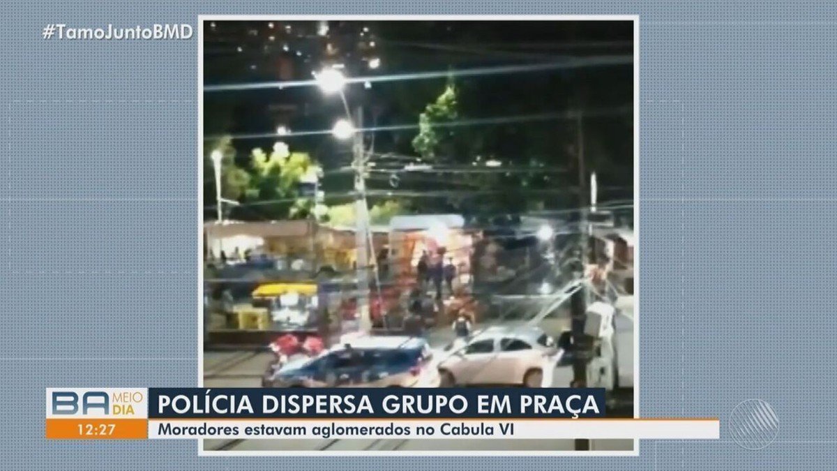 VÍDEO: Grupo é dispersado após fazer aglomeração no bairro do Cabula VI ...