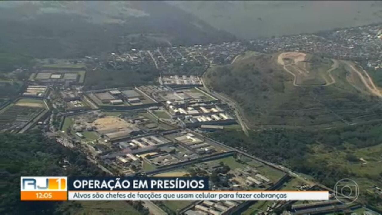 Polícia faz operação em presídios de Bangu e mira chefes da maior ...