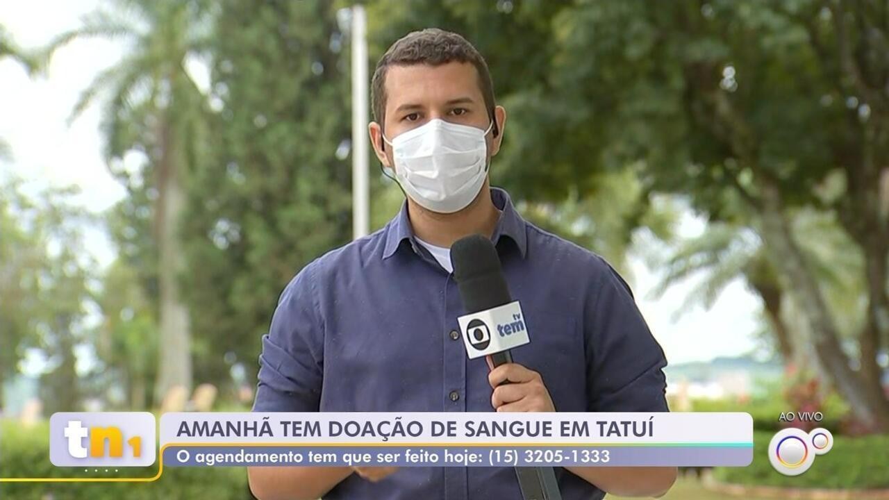 Tatuí cadastra moradores para campanha de doação de sangue e medula ...