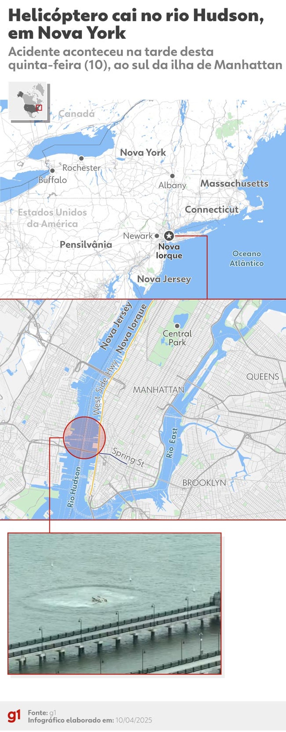 Mapa Do Rio Hudson Para Criancas Map Of The Origin Of The Río