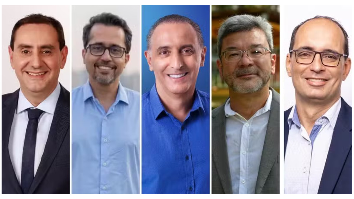 Debate da TV Vanguarda com candidatos a prefeito de São José dos Campos ...