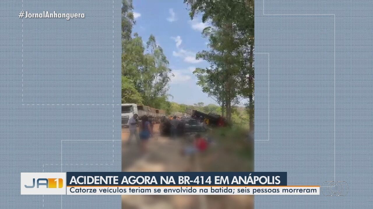 BR-414 fica totalmente interditada após acidente com mortos e feridos | G1