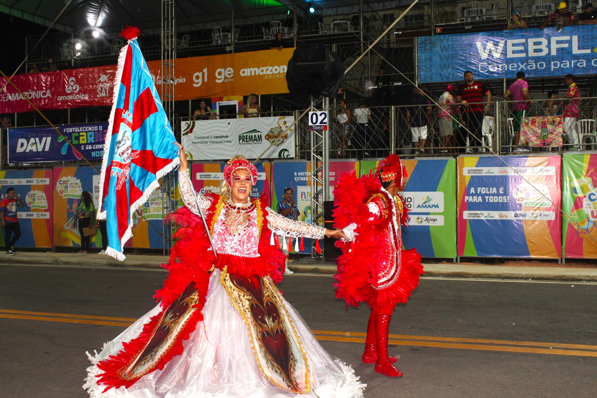 FOTOS: veja como foi o segundo dia de desfiles das escolas de samba do Amapá | Carnaval 2024 no ...
