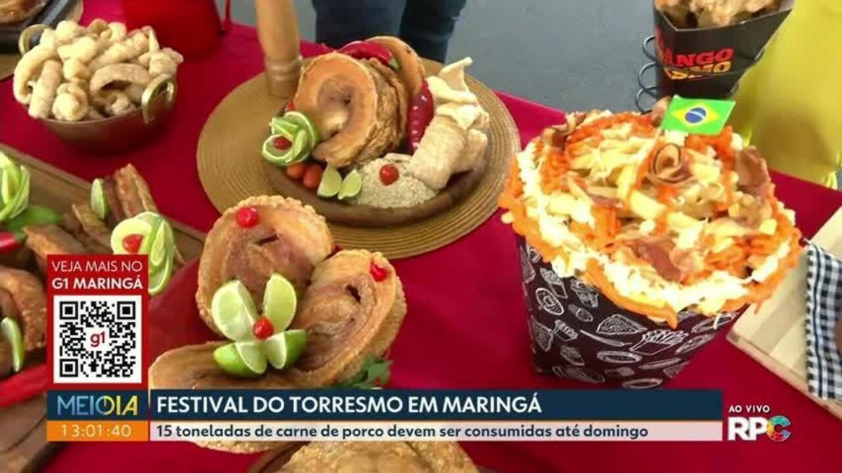 Maior Festival de Torresmo do Brasil acontece em Maringá; veja ...