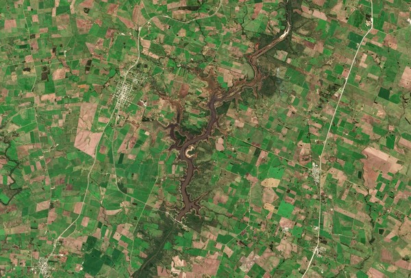 Antes E Depois Imagens De Satélite Mostram Impacto De Seca Histórica